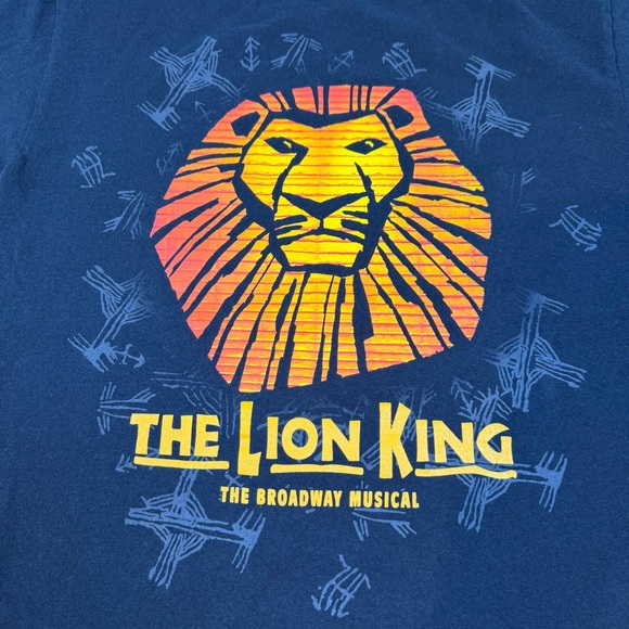 Disney | Shirts & Tops | Vintage Lion King Black Graphic Tshirt Small ...